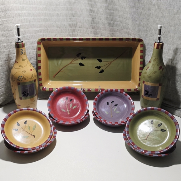 Dining | 11piece Olivia Debby Segura Vintage Collectible Set | Poshmark